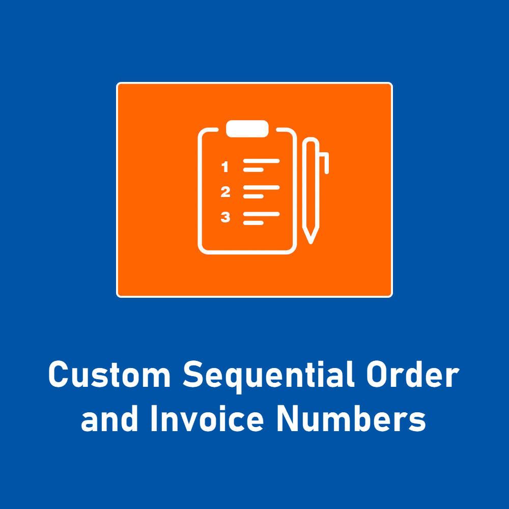 Prestashop Custom Sequential Invoice & Order Numbers Module