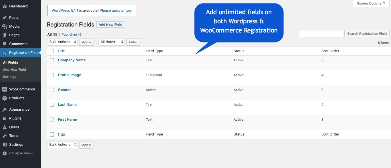 How to Add Custom User Registration Fields for WooCommerce